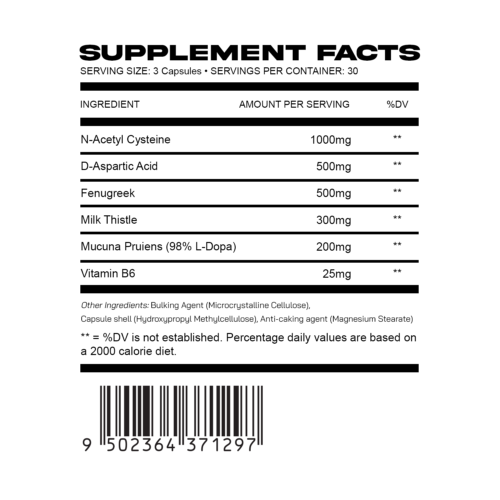 PCT Supplement - 90 Capsules | Affordable Nutrition